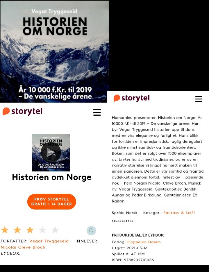 Vegar Tryggeseid: Historien om Norge (2020) - Official Nicolai Cleve ...